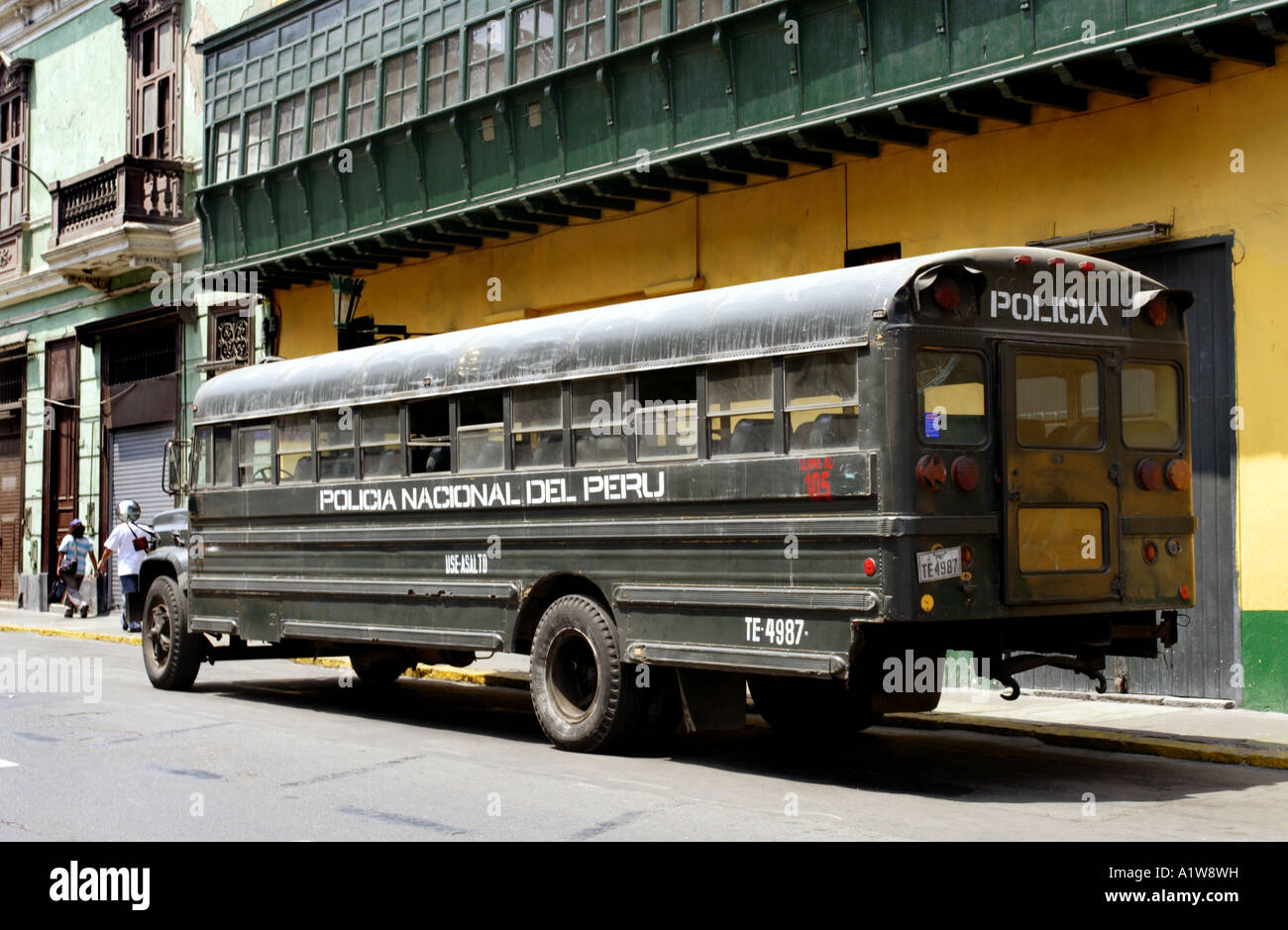 Police vehicle lima peru hi-res stock photography and images - Alamy