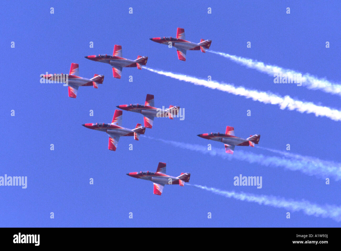 Patrulla aguila formation aerobatic team hi-res stock photography and ...