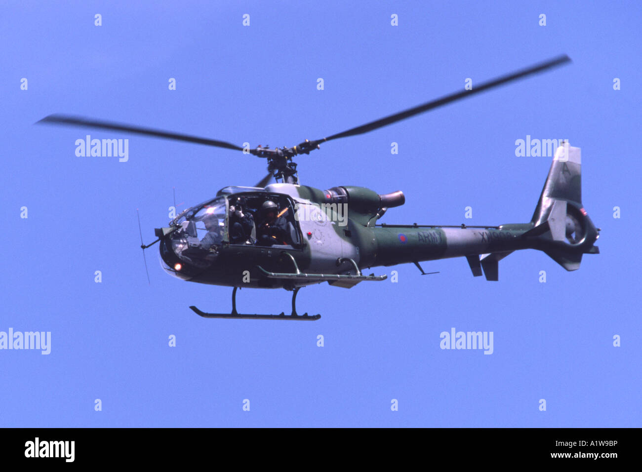 Westland Gazelle AH-1 operated by the Army Air Corps Stock Photo - Alamy