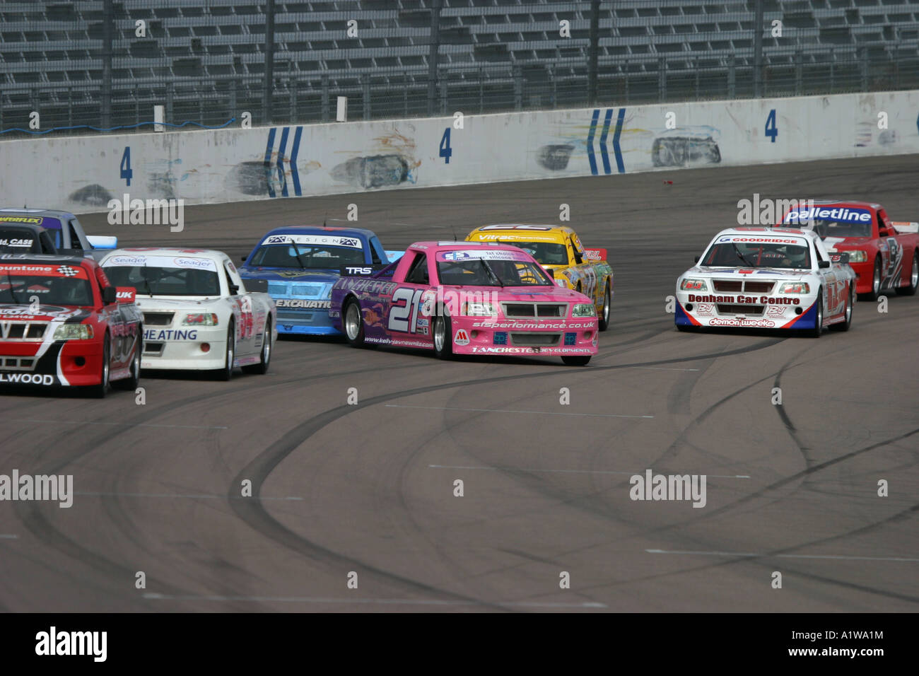 Racing pick up truck Stock Photo - Alamy
