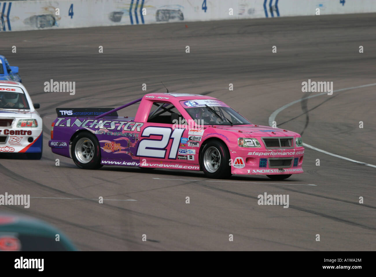 Racing pick up truck Stock Photo - Alamy
