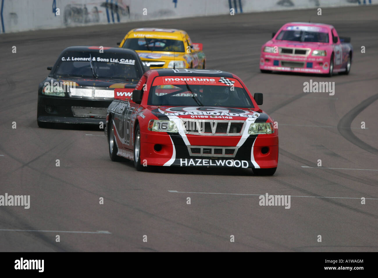 Racing pick up truck Stock Photo - Alamy