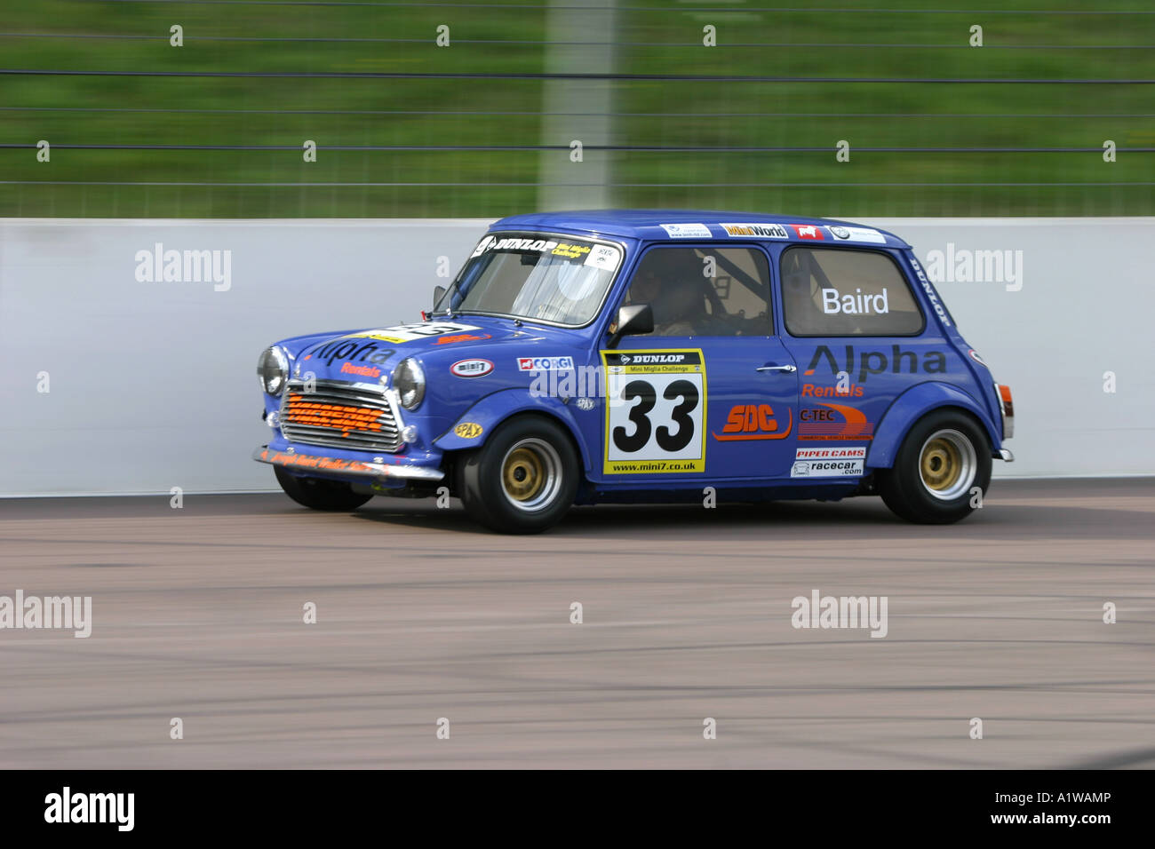 Mini Racing Car Stock Photo - Alamy