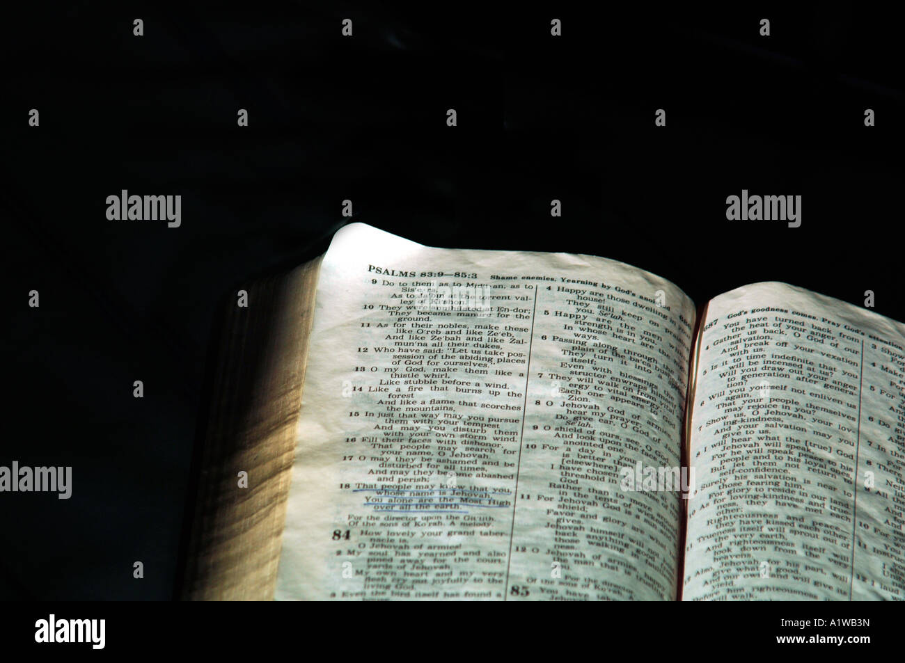 Bible copy hi-res stock photography and images - Alamy