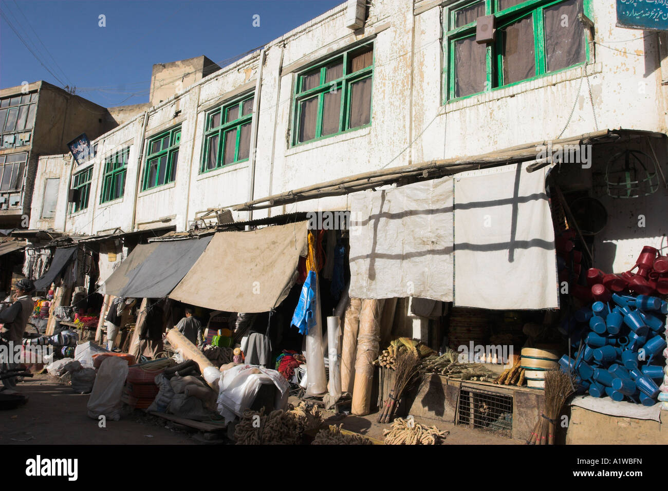 AFGHANISTAN Central Kabul Street scene in Bazaar Stock Photo - Alamy