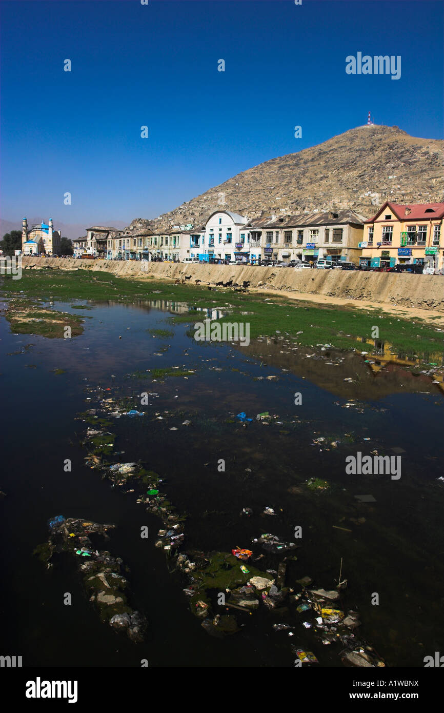 Kabul river pollution hi-res stock photography and images - Alamy
