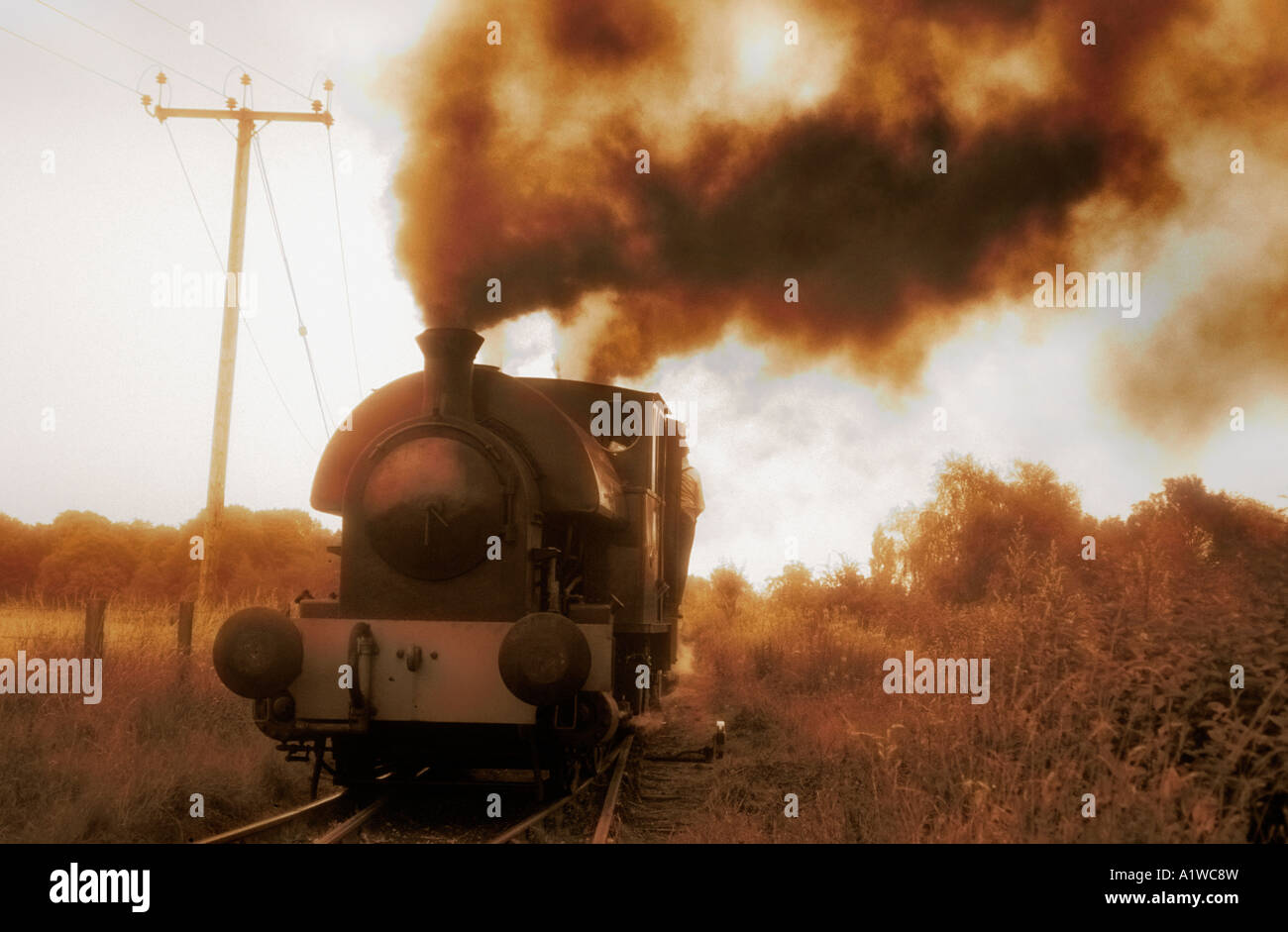 Industrial Saddle Tank Engine Stock Photo - Alamy