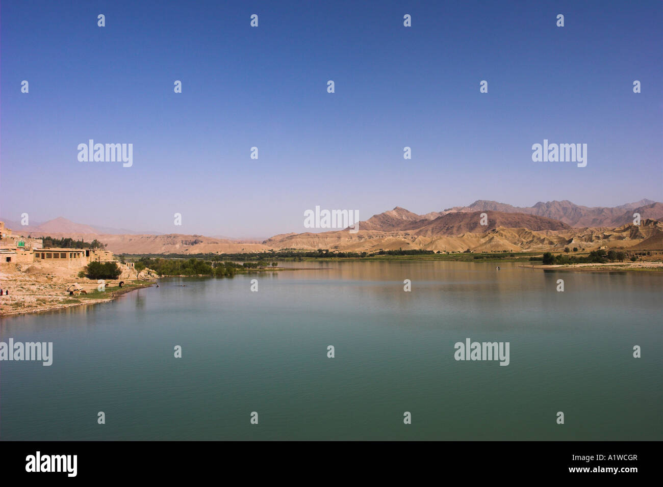 AFGHANISTAN between Jalalabad and Kabul nearer to Jalalabad Kabul River ...