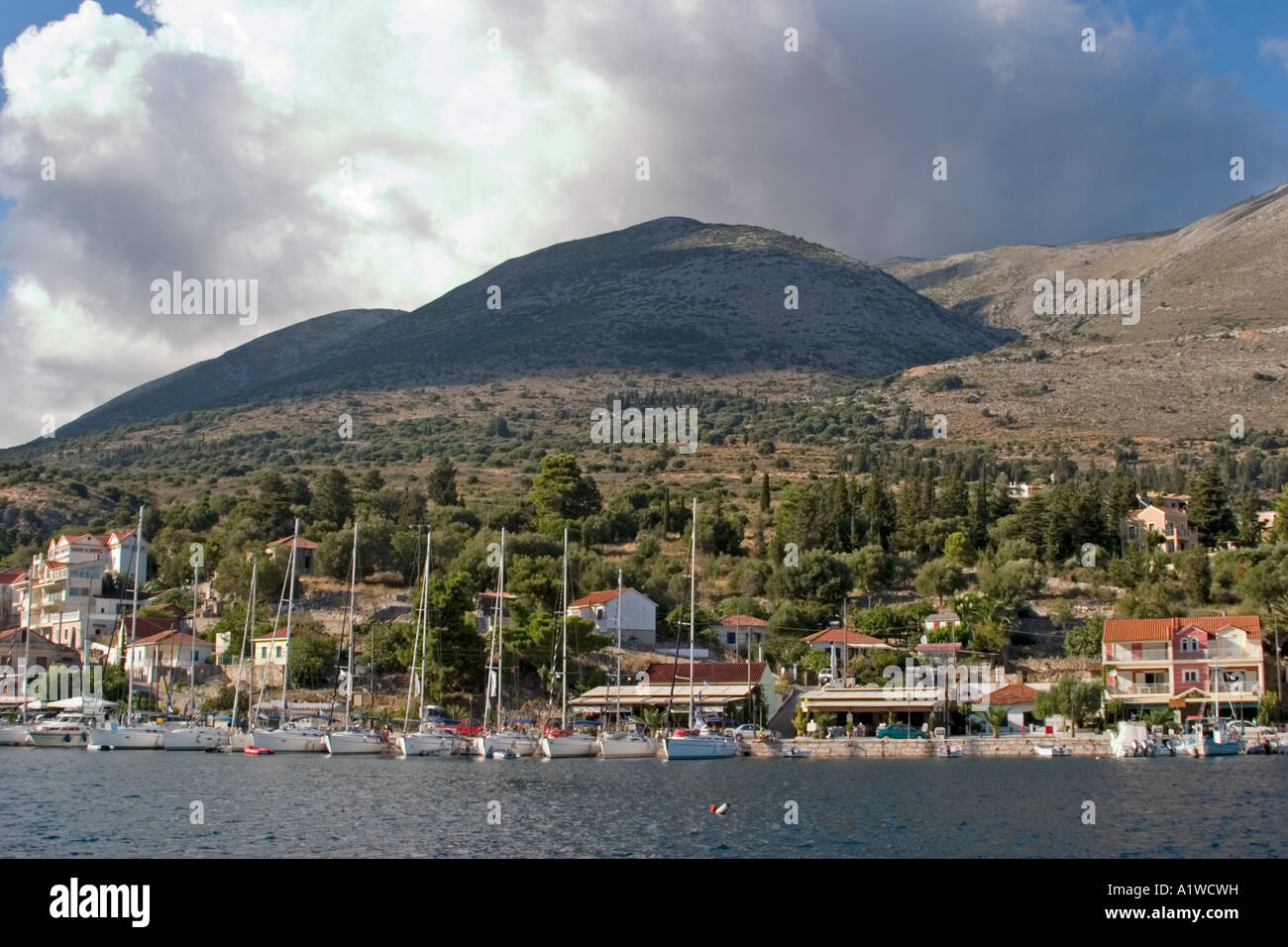 Agh Efimia on Kefalonia September 2006 Stock Photo - Alamy