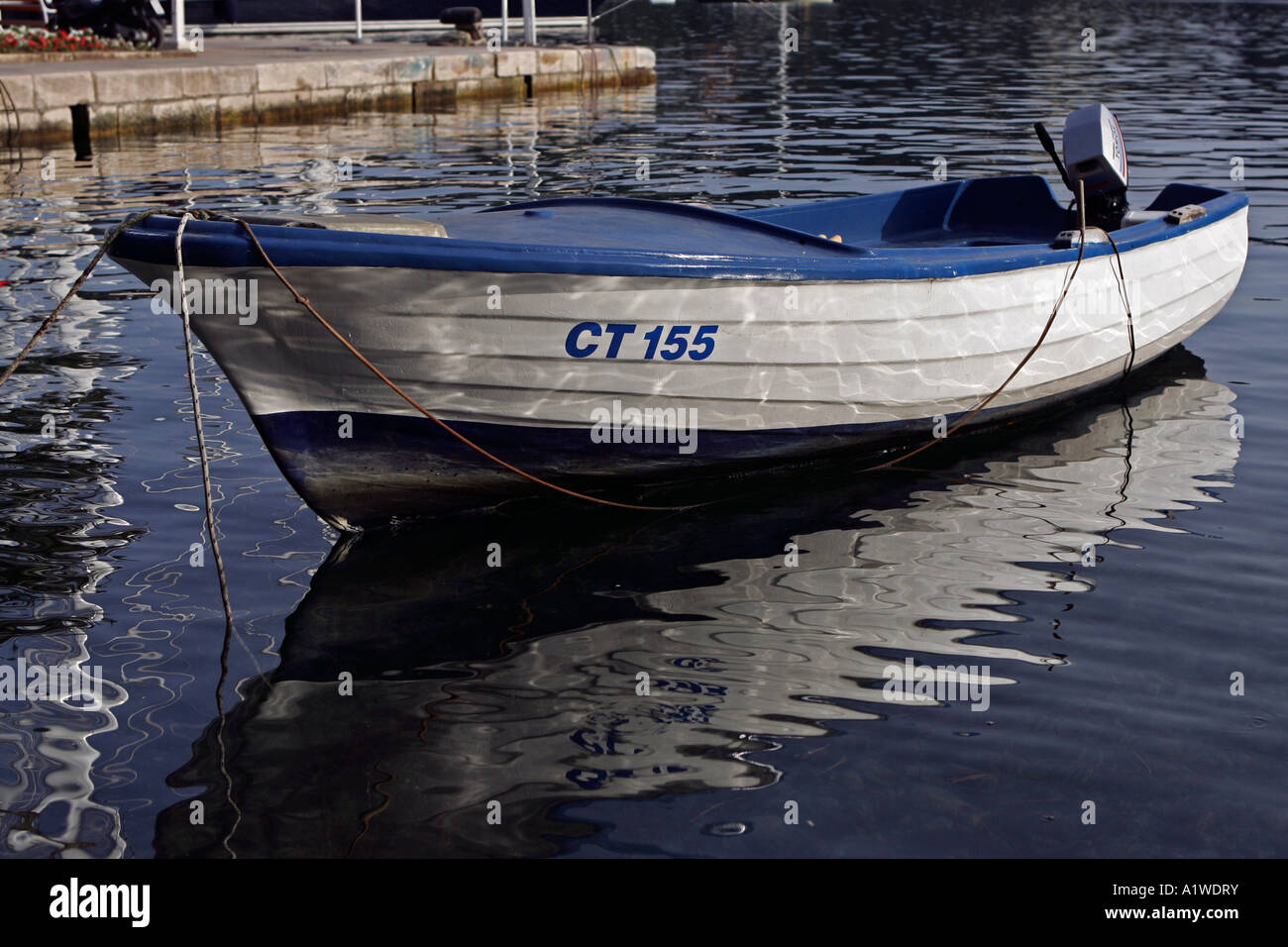Fishing boat Cavtat Croatia Stock Photo - Alamy