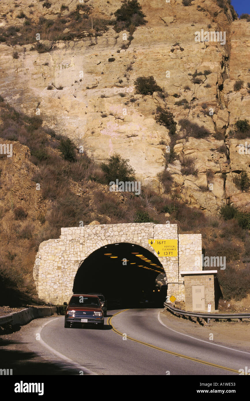 Steep road with guard rail hi-res stock photography and images - Alamy