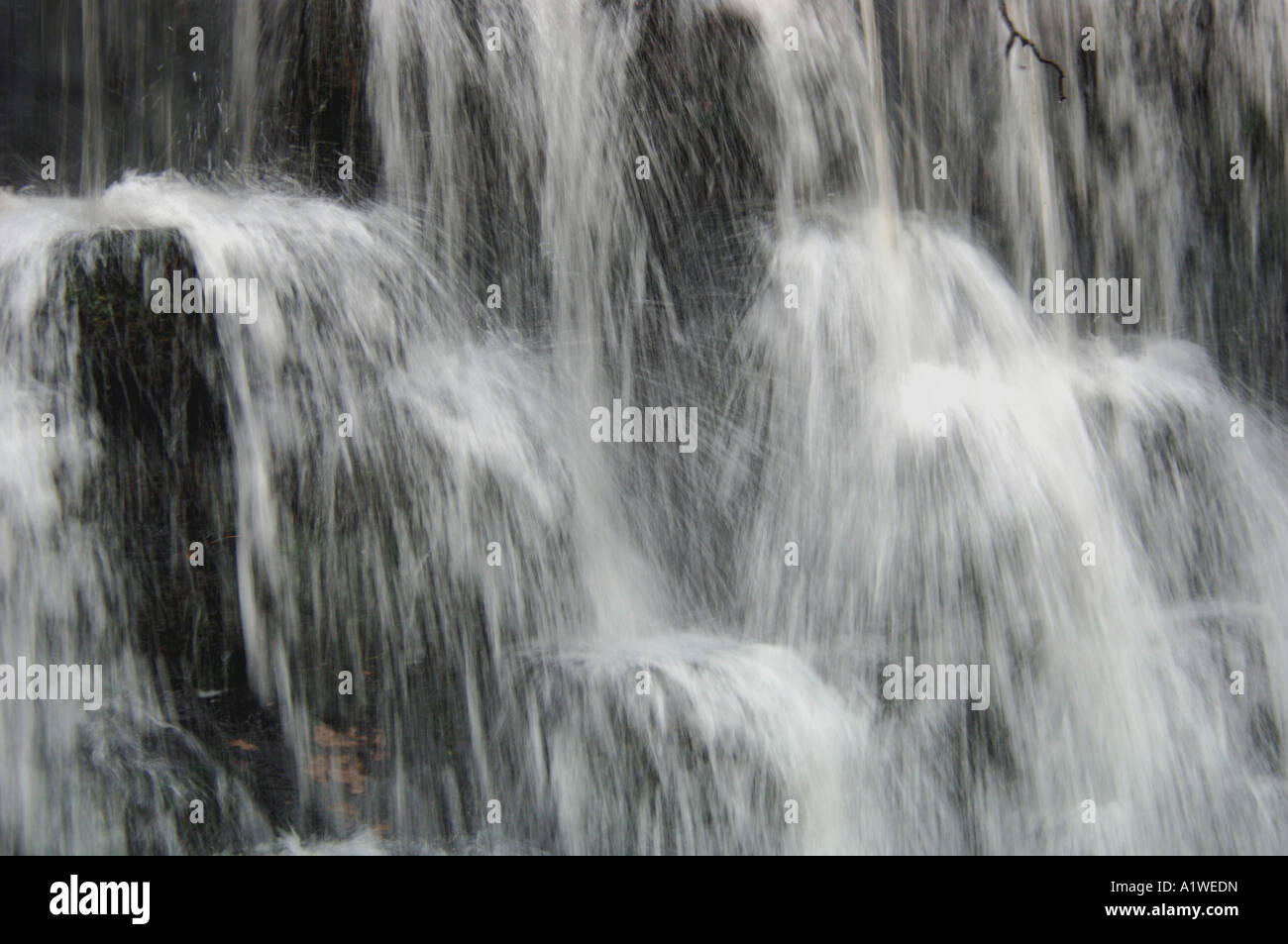 Man Made Waterfall Stock Photo - Alamy