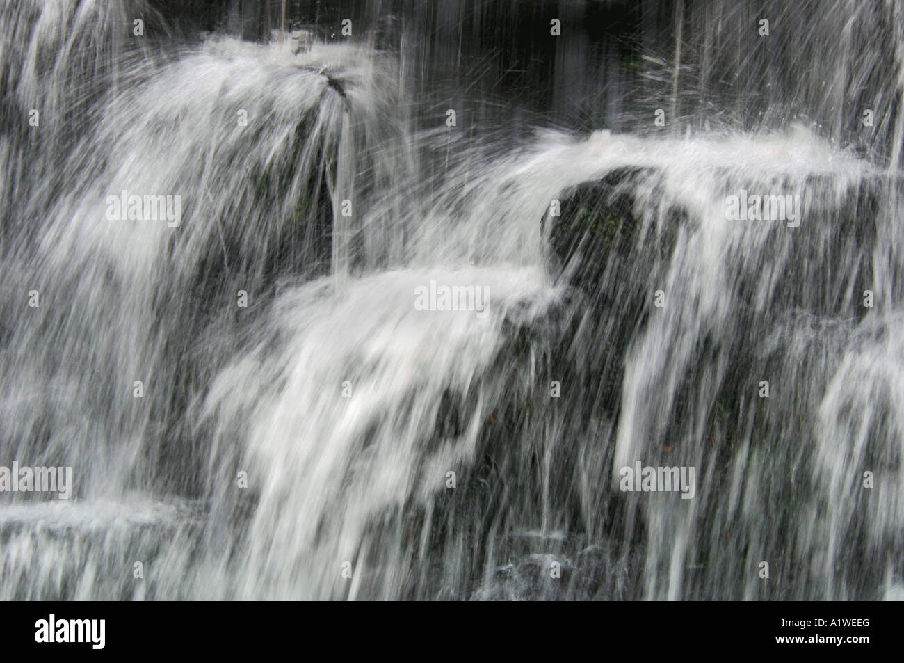 Man Made Waterfall Stock Photo - Alamy