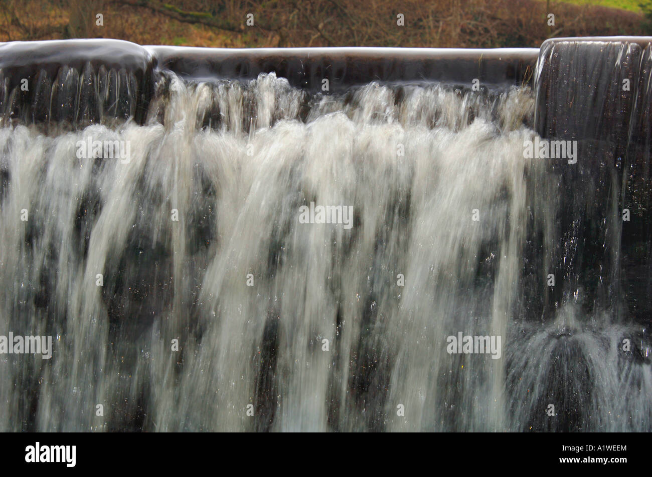 Man Made Waterfall Stock Photo - Alamy