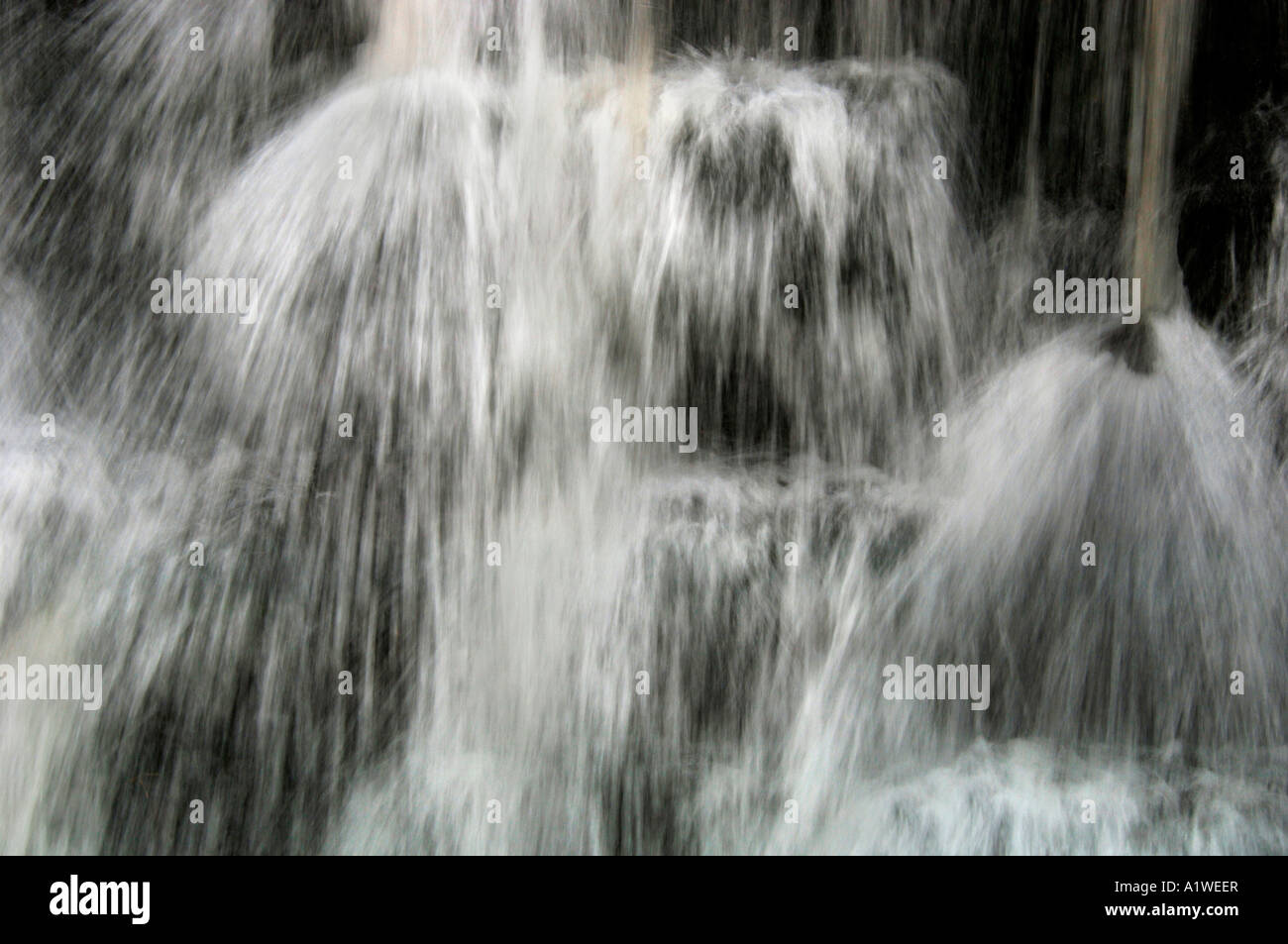 Man Made Waterfall Stock Photo - Alamy