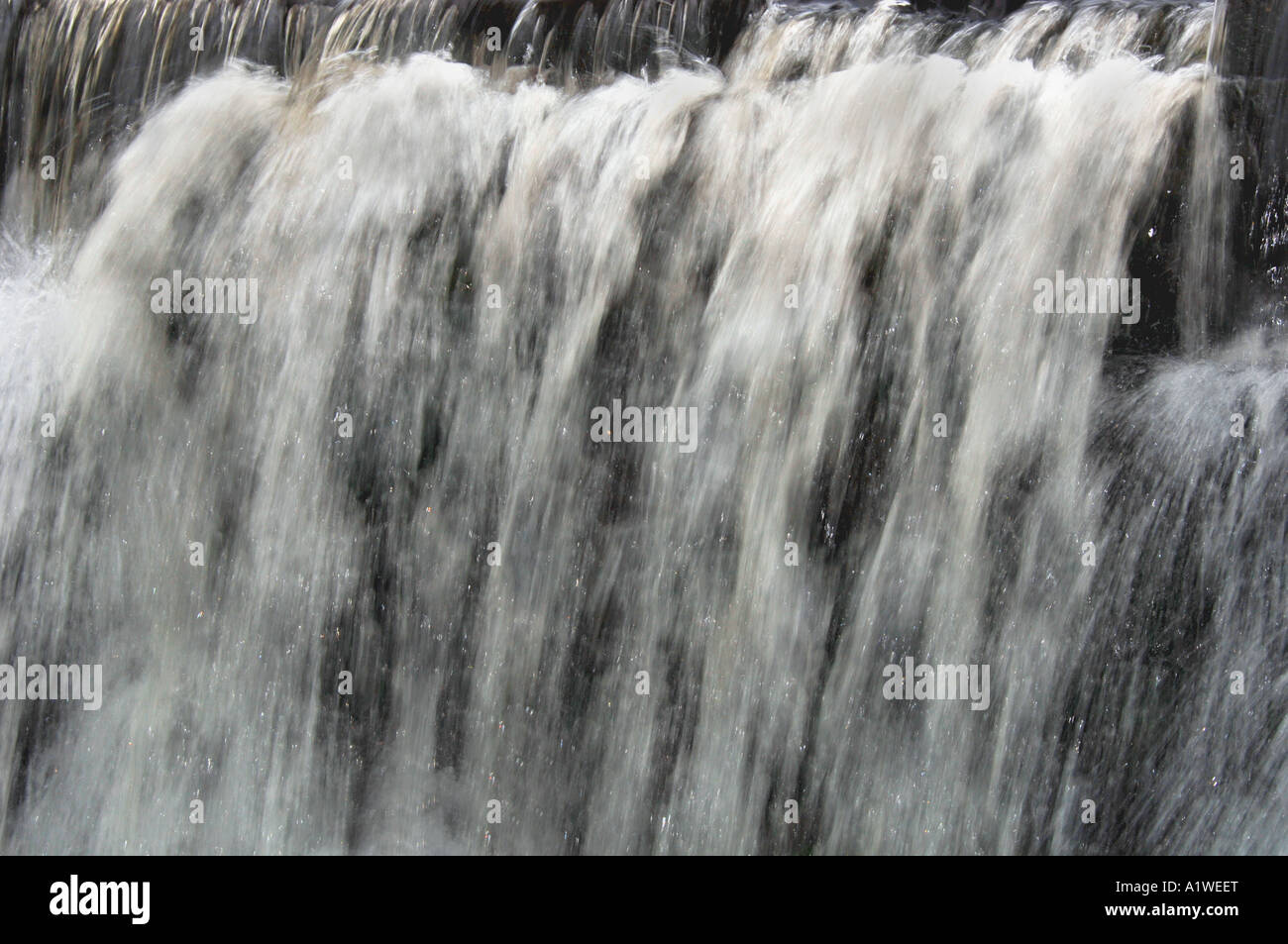 Man Made Waterfall Stock Photo - Alamy