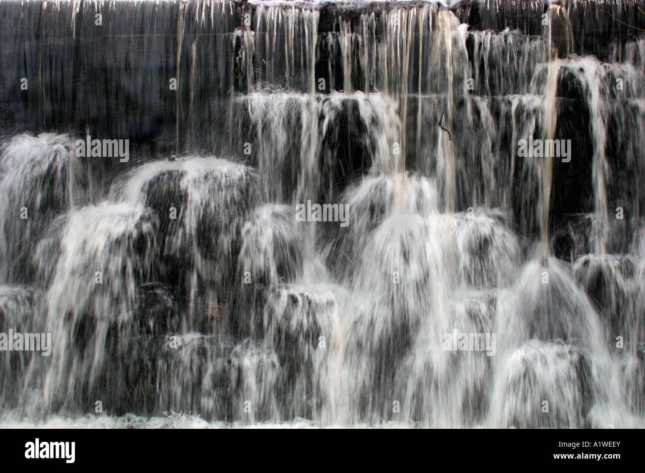 Man Made Waterfall Stock Photo - Alamy