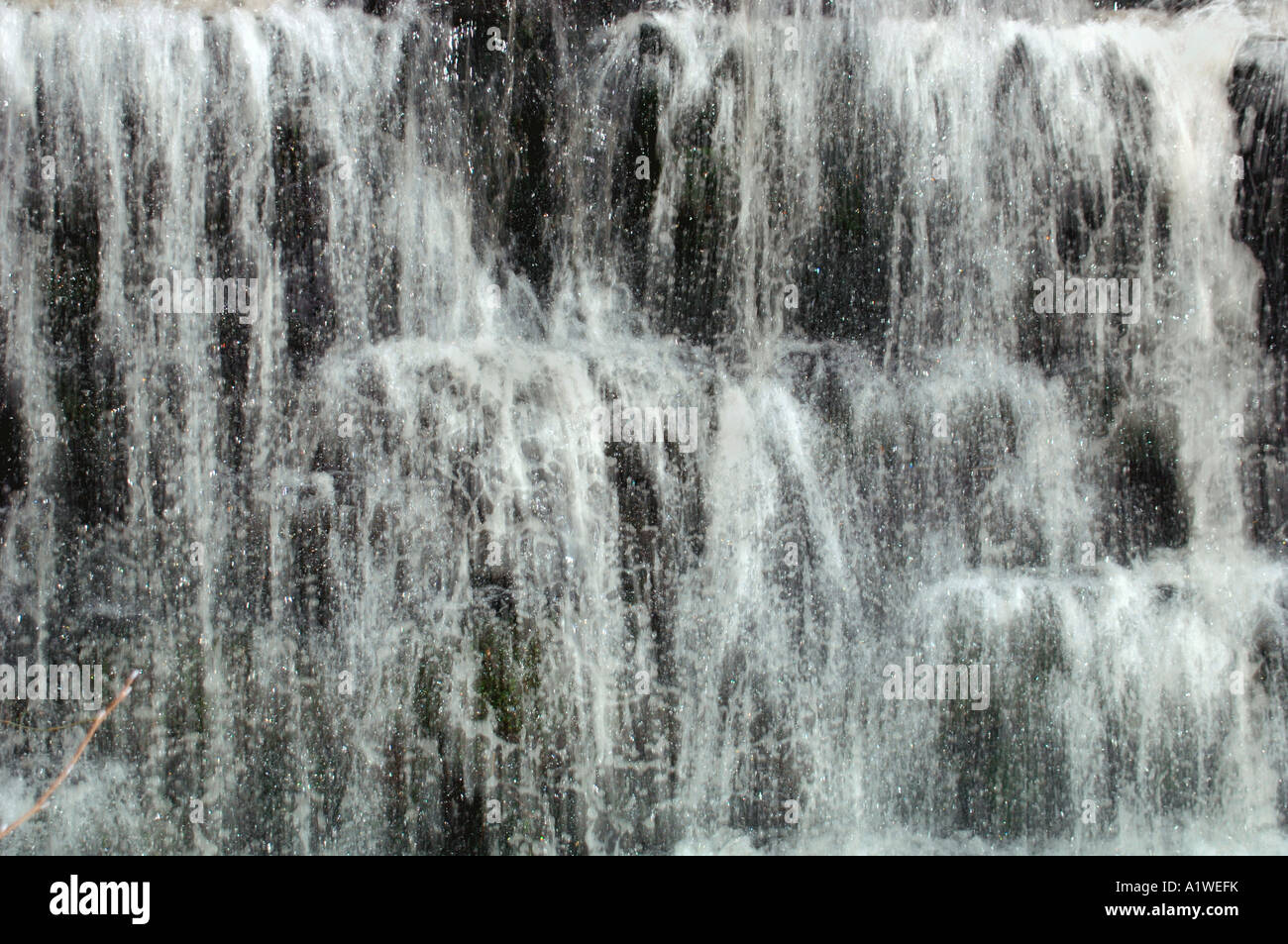 Man Made Waterfall Stock Photo - Alamy