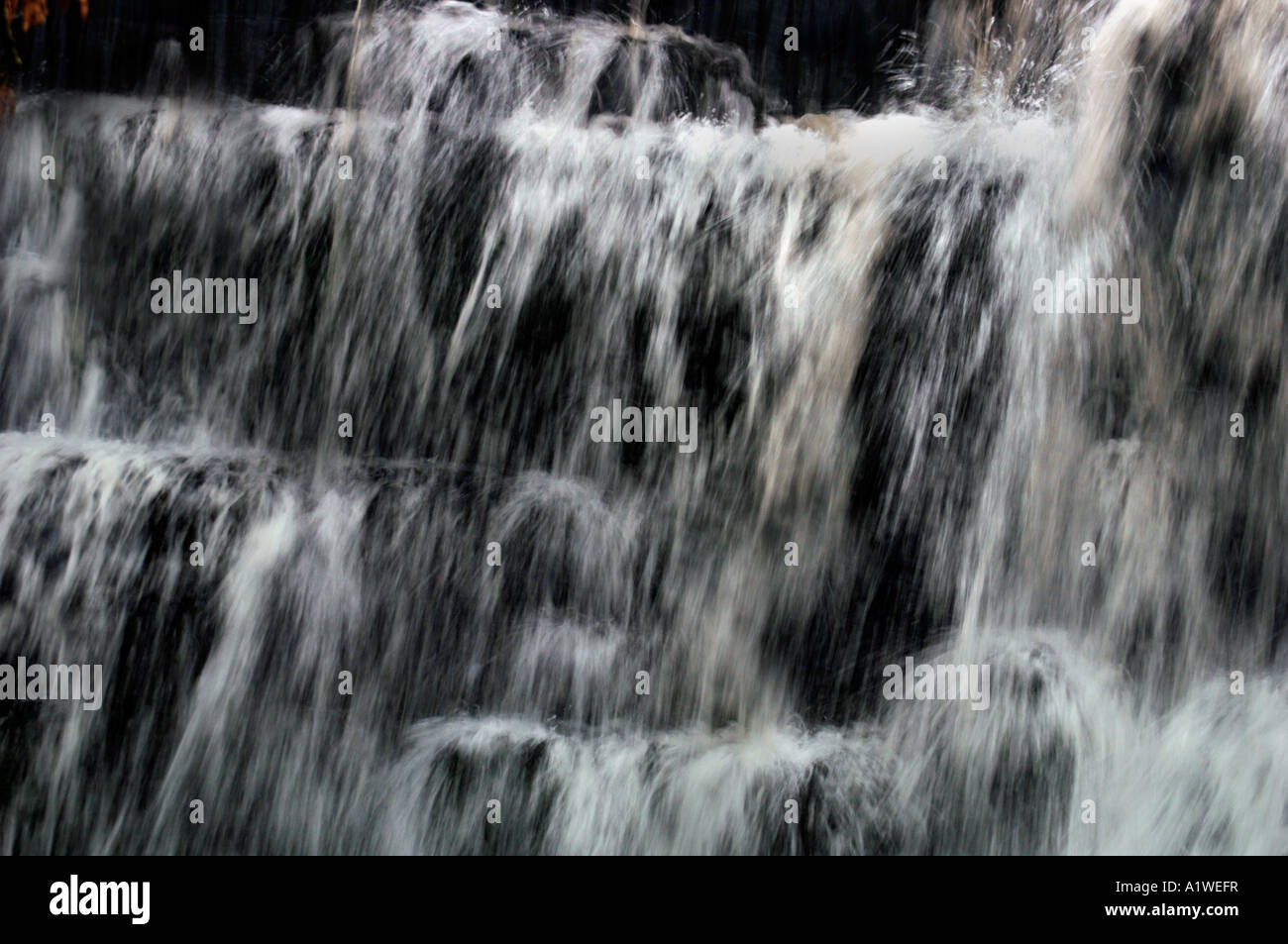 Man Made Waterfall Stock Photo - Alamy