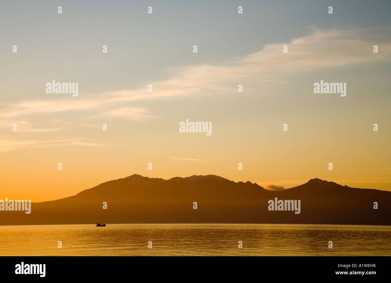 Isle of arran from portencross hi-res stock photography and images - Alamy