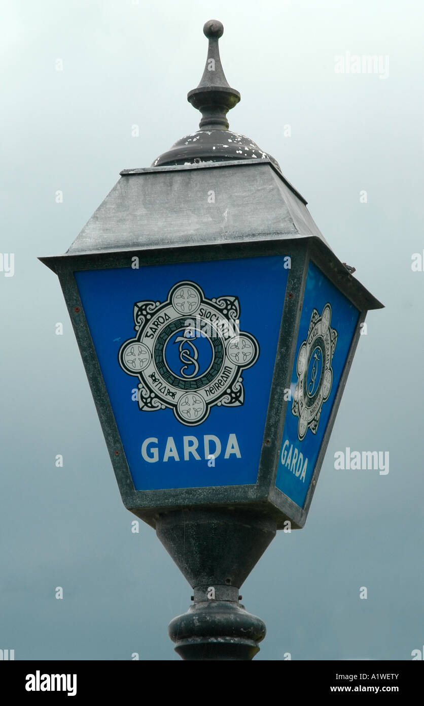 Irish police garda lamp hi-res stock photography and images - Alamy