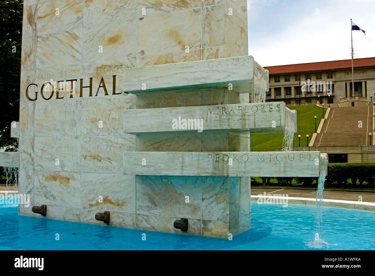 Goethals panama canal hi-res stock photography and images - Alamy