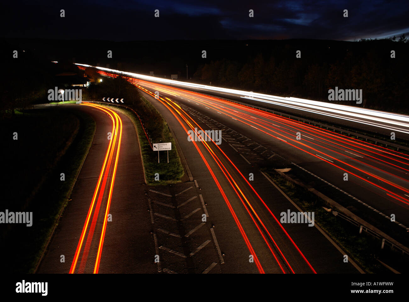A38 motorway hi-res stock photography and images - Alamy