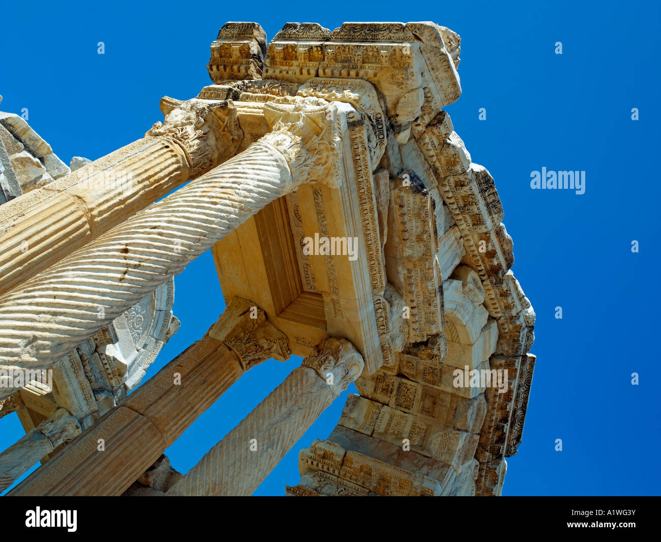 The Tetrapylon at Afrodisias Stock Photo - Alamy