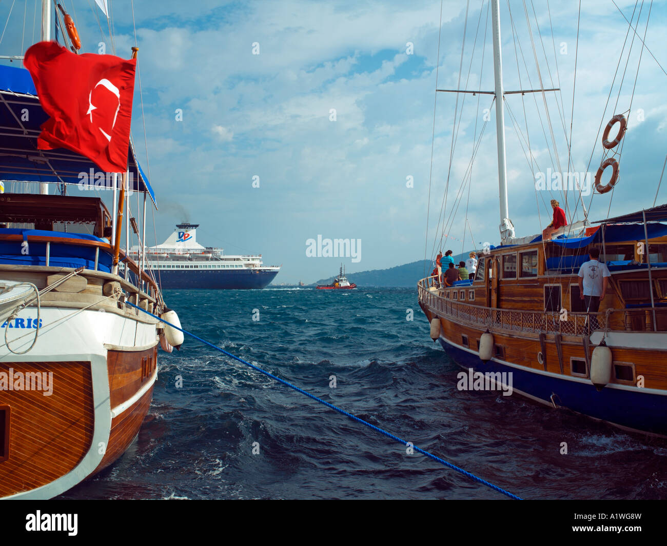 The waterfront at Marmaris in Turkey Stock Photo - Alamy