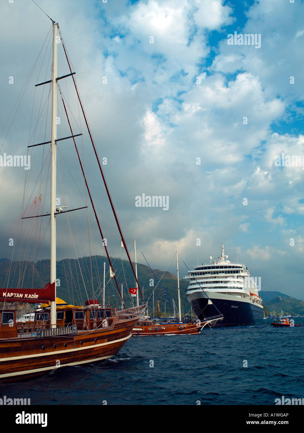The waterfront at Marmaris in Turkey Stock Photo - Alamy
