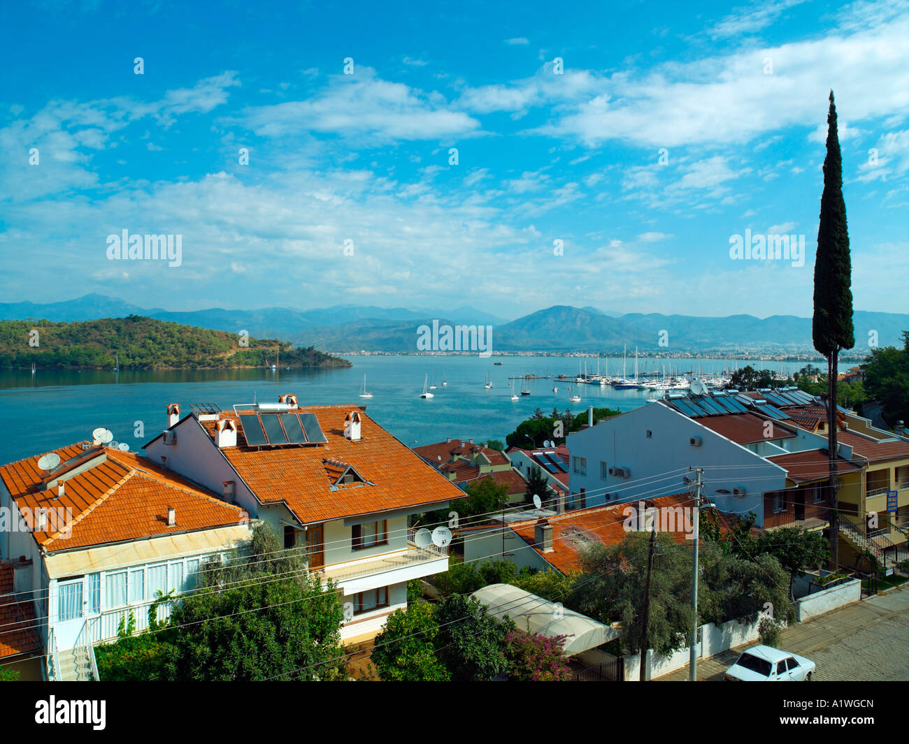 Fethiye Inner Bay Stock Photo - Alamy
