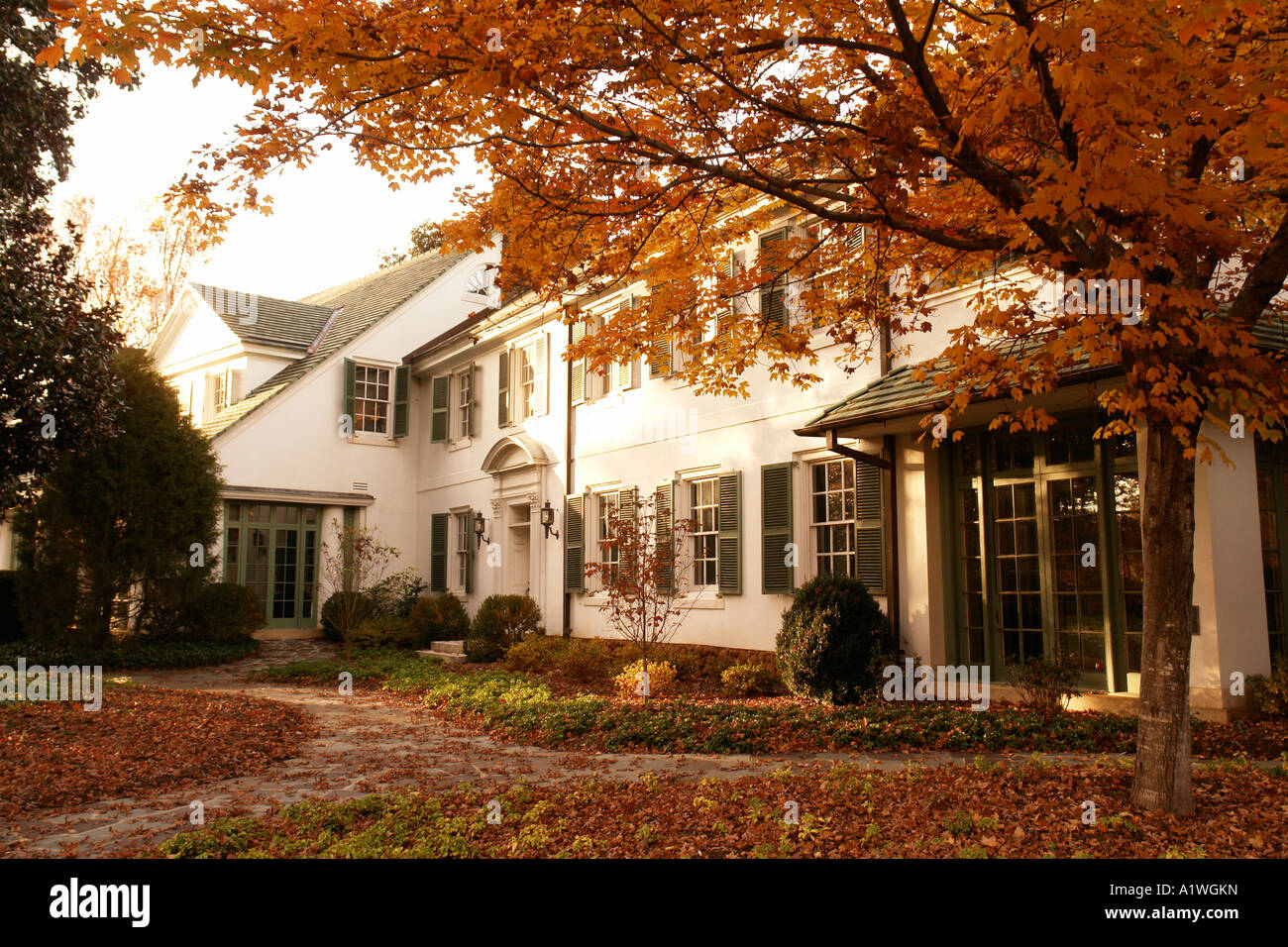AJD54494, Winston-Salem, NC, North Carolina, Reynolda House Stock Photo ...