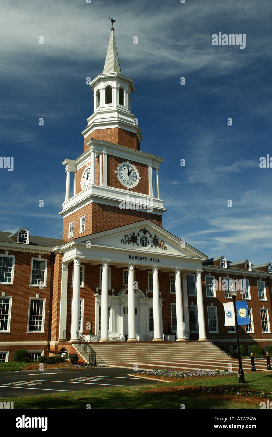 High Point University Campus Night