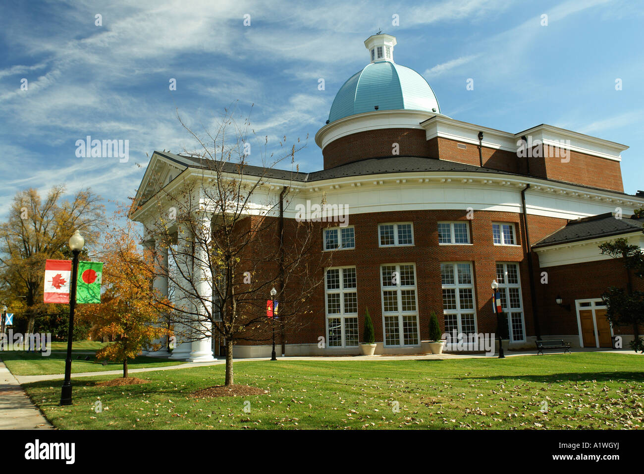 High Point University Campus Night