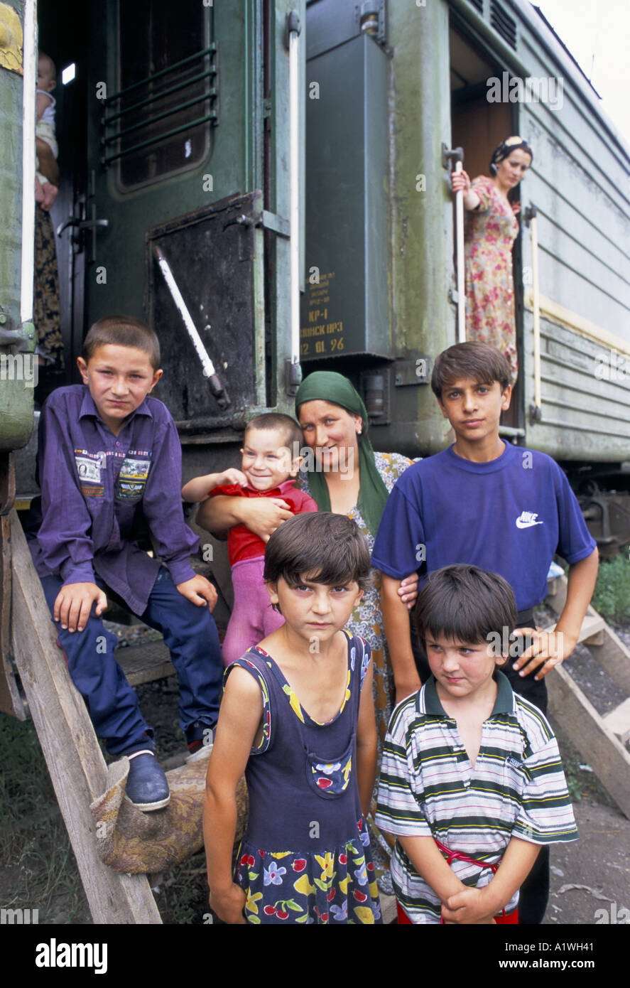 Chechen refugees hi-res stock photography and images - Alamy