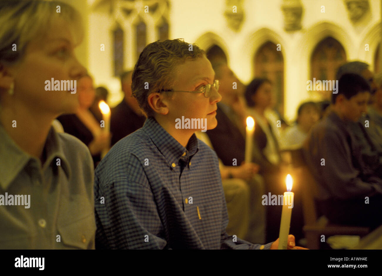 Catholic confirmation hi-res stock photography and images - Alamy