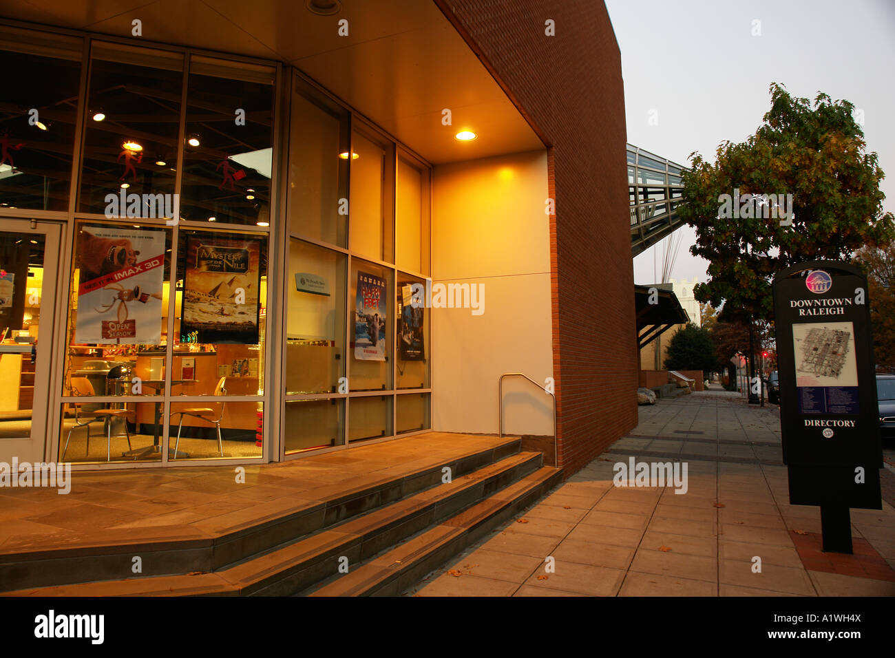 AJD54602, Raleigh, NC, North Carolina, Downtown, Exploris Stock Photo ...