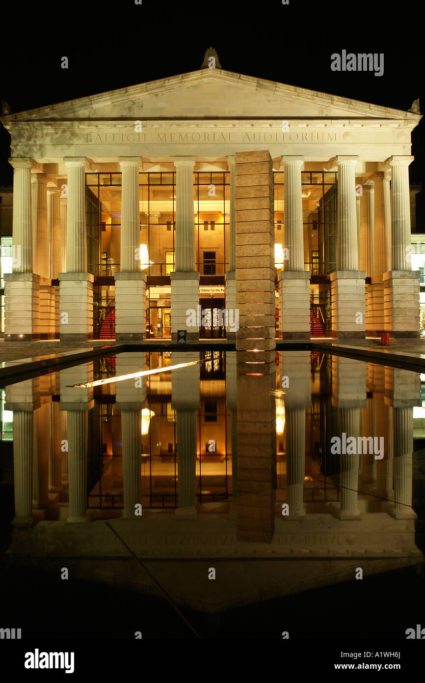 Raleigh memorial auditorium hi-res stock photography and images - Alamy