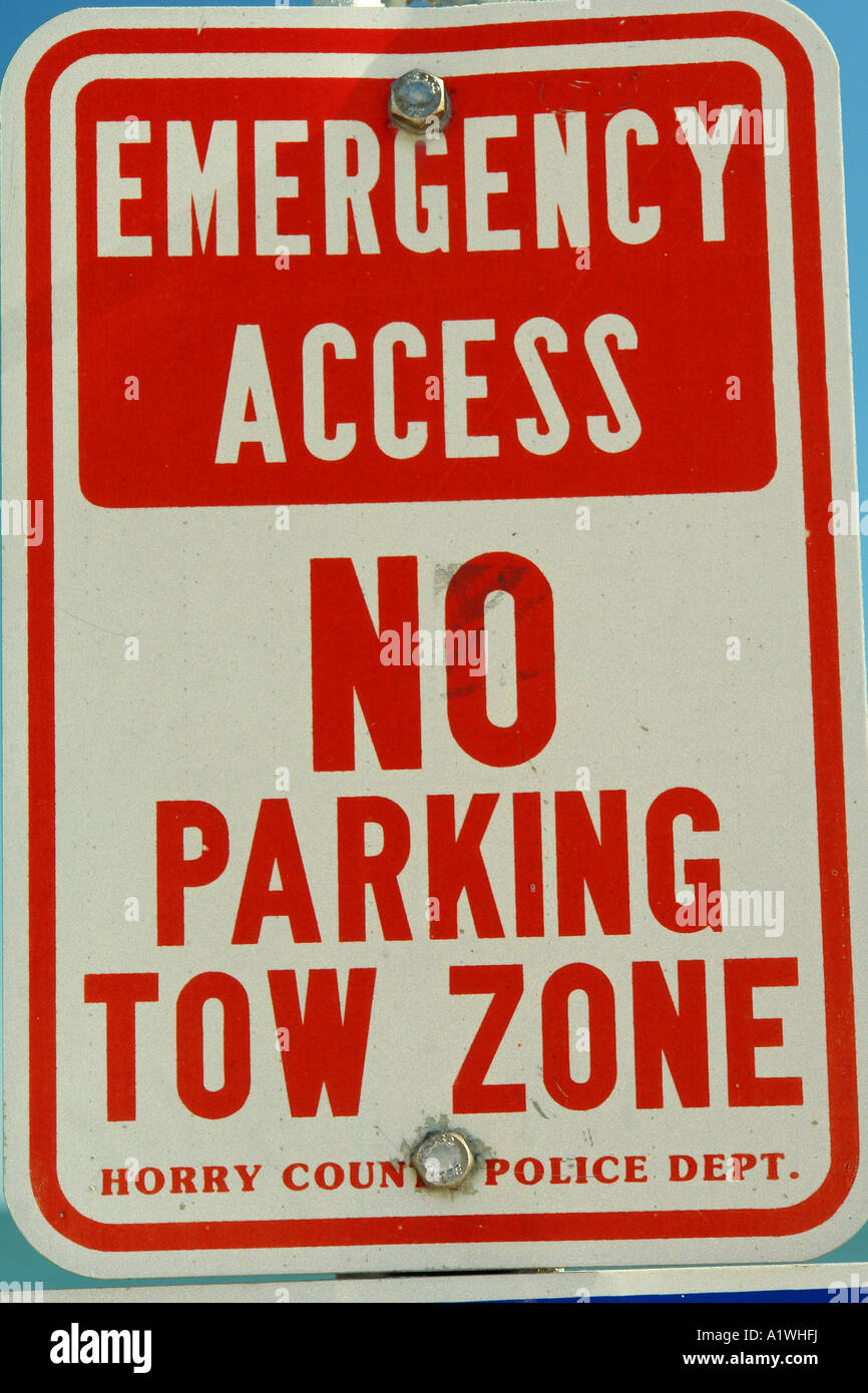 AJD54680, Myrtle Beach, SC, South Carolina, Grand Strand, No Parking ...