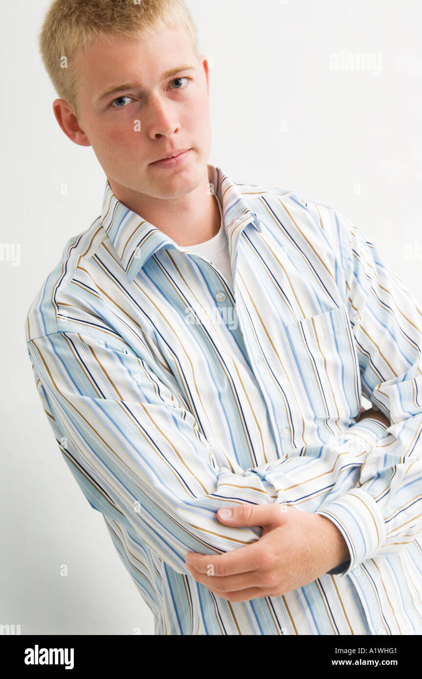 Portrait of a young man Stock Photo - Alamy