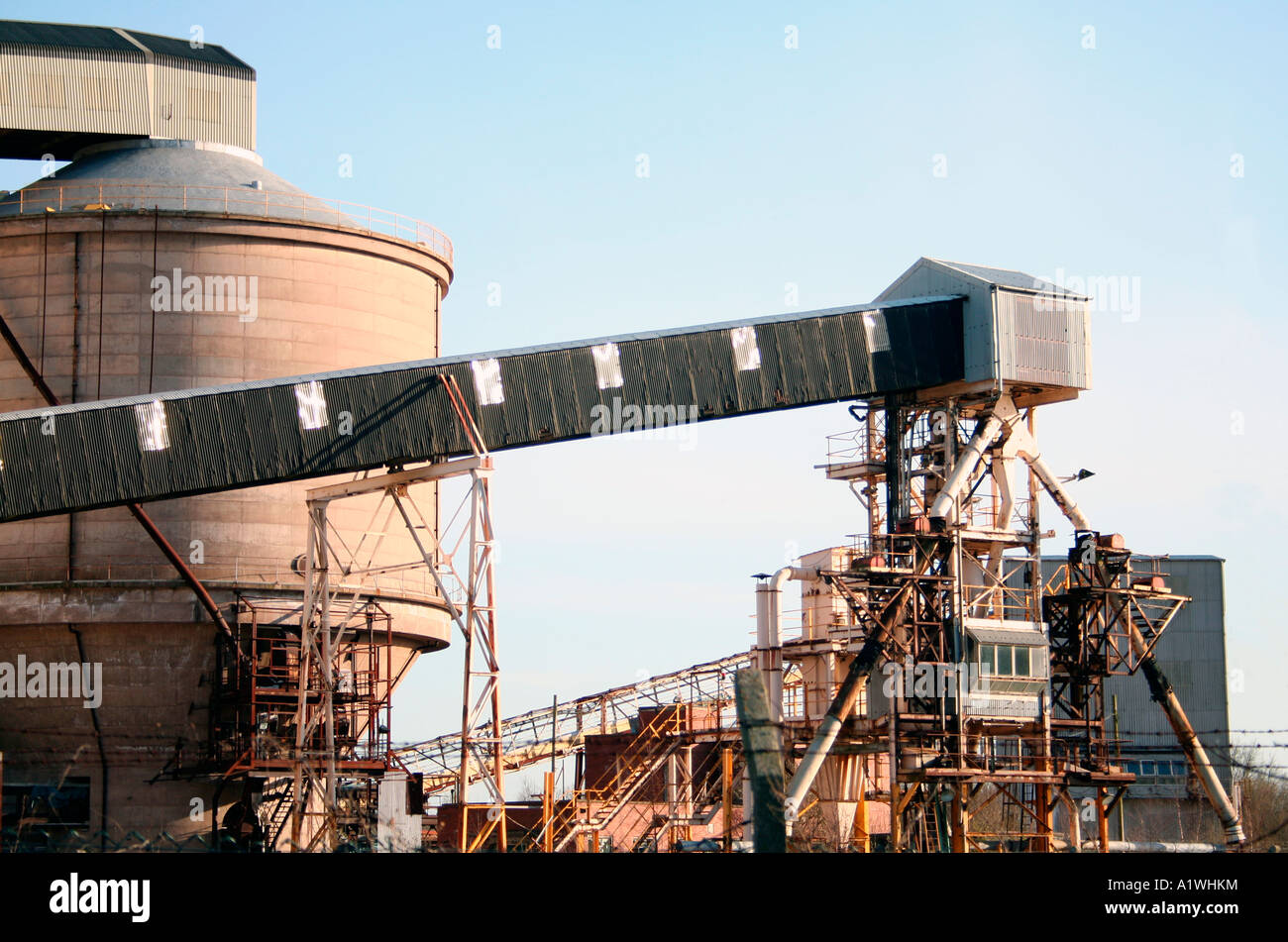 Factory, Brunner Mond, Winnington, Northwich, Cheshire, UK Stock Photo ...