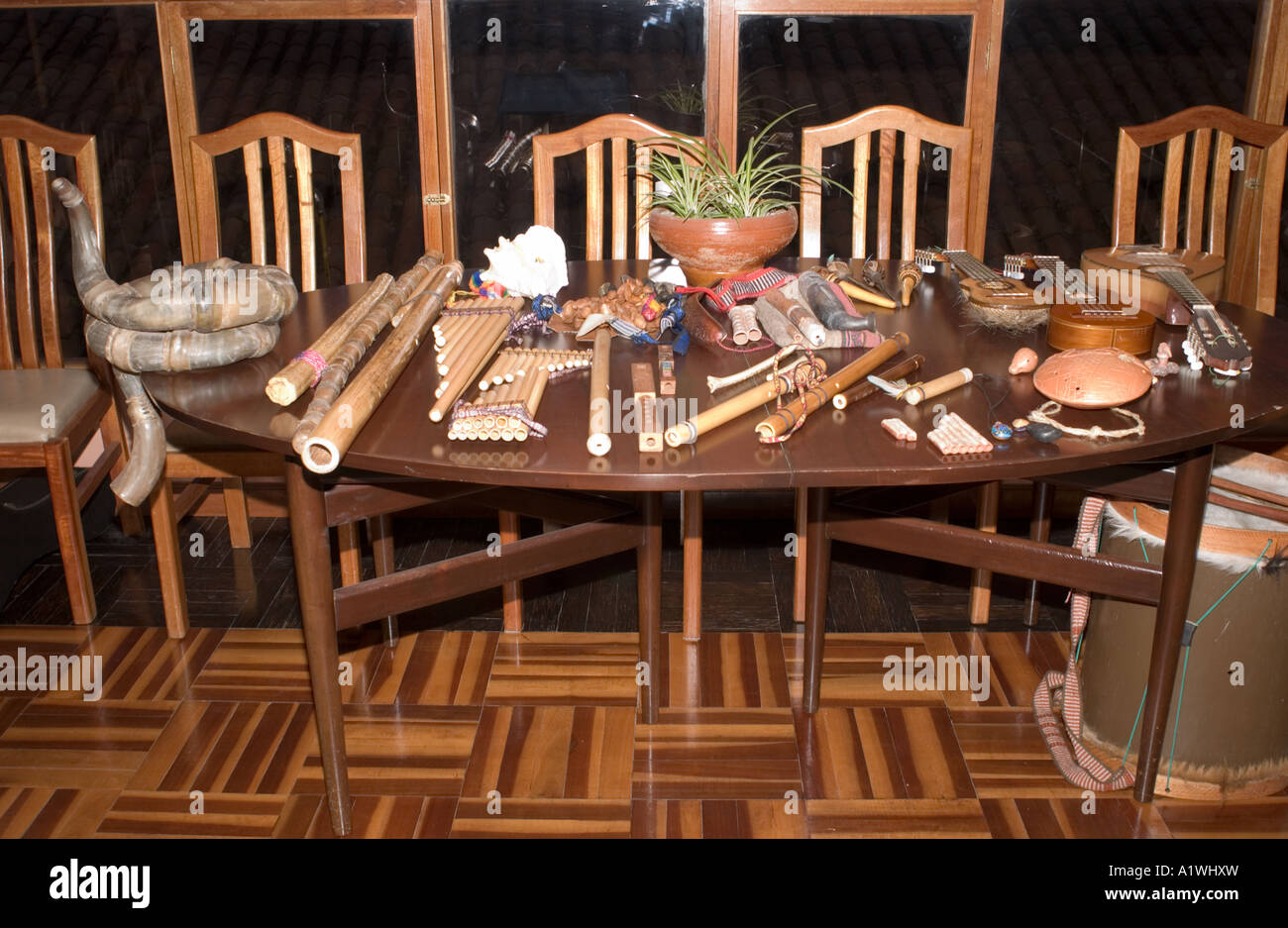 Traditional musical instruments Cuzco Peru Stock Photo - Alamy