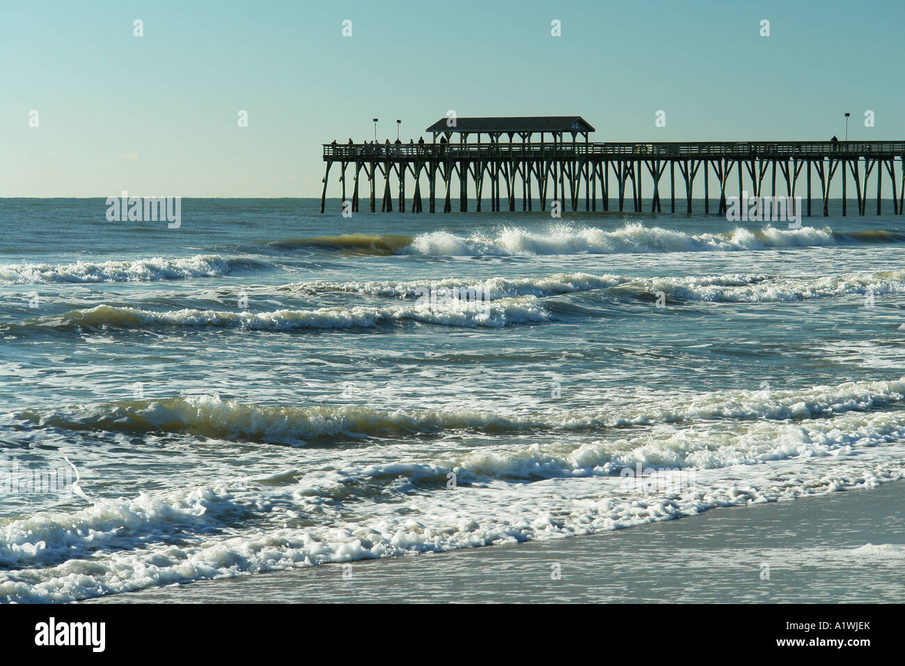 AJD54866, Myrtle Beach, SC, South Carolina, Grand Strand, pier Stock ...