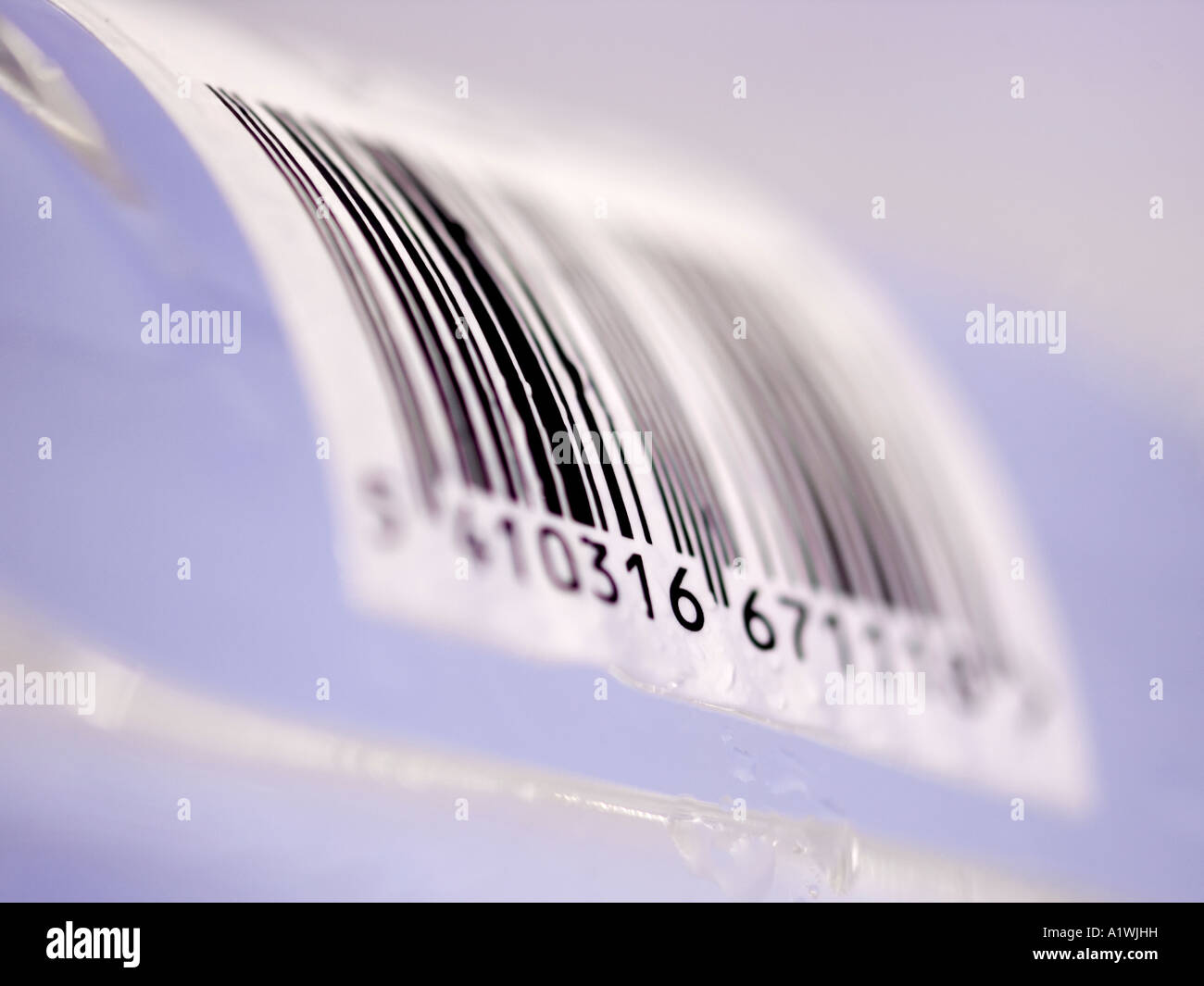 Barcode on Bottle of Smirnoff Vodka alcohol smirnof premium spirit ...