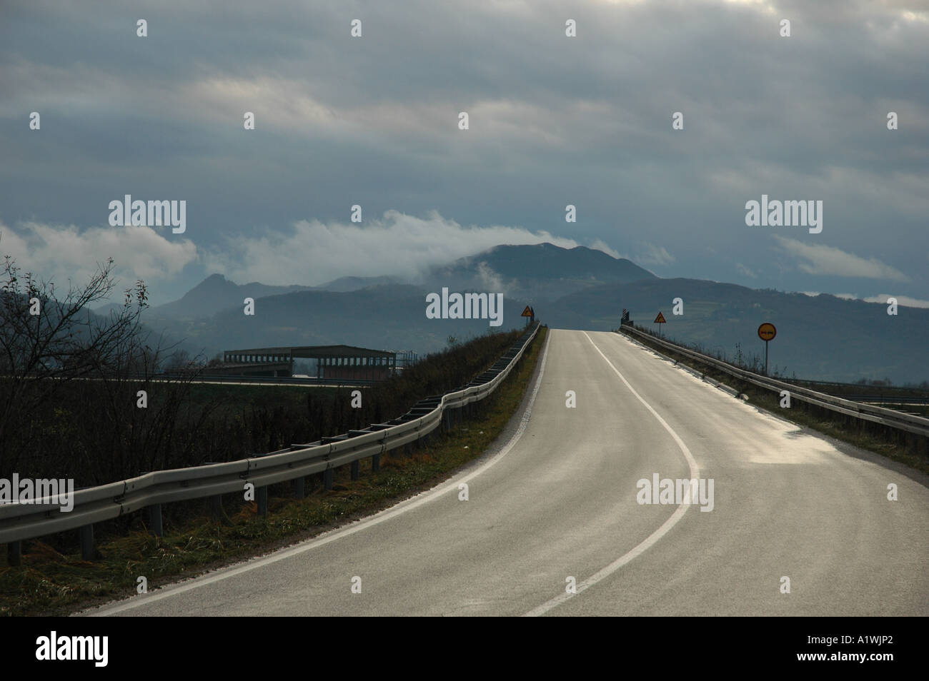 highway to heaven, road to the sky Stock Photo - Alamy