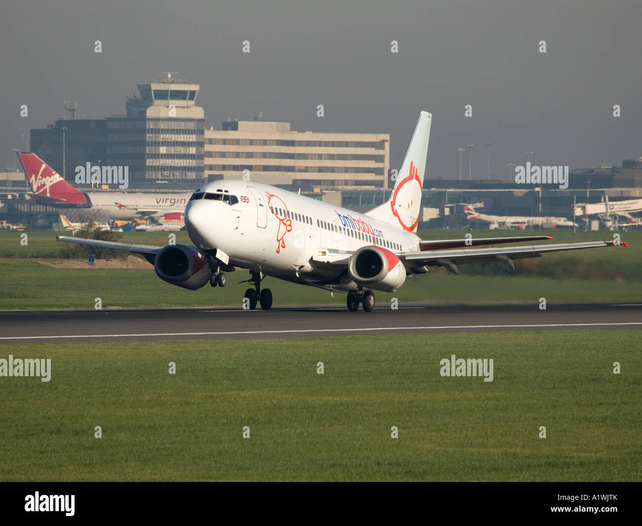 Bmi Baby Boeing 737 Aircraft High Resolution Stock Photography and ...
