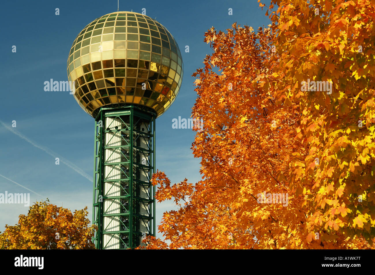AJD54060, Knoxville, TN, Tennessee, 1982 World's Fair Sunsphere Stock ...