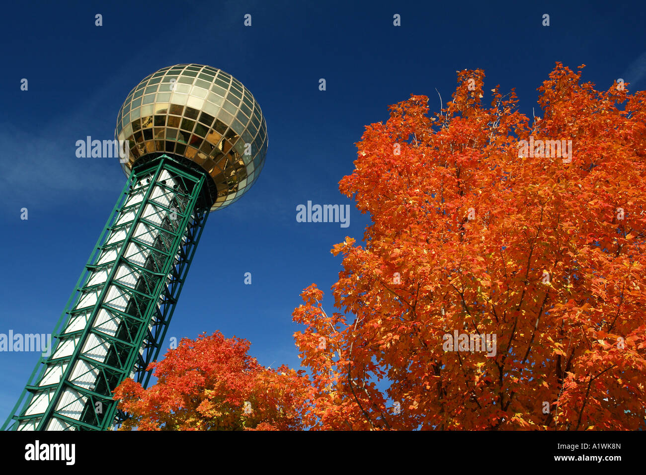 AJD54065, Knoxville, TN, Tennessee, 1982 World's Fair Sunsphere Stock ...