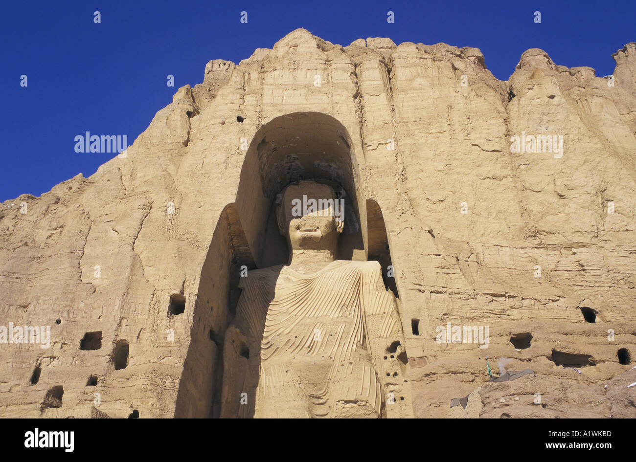 Bamiyan buddha before hi-res stock photography and images - Alamy