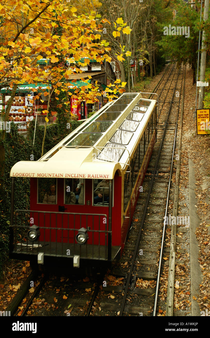 AJD54163, Chattanooga, TN, Tennessee, Lookout Mountain Incline Railway ...